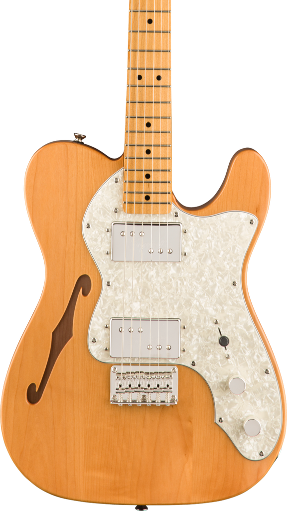 Squier Classic Vibe 70's Telecaster Thinline in Natural with Maple Fre