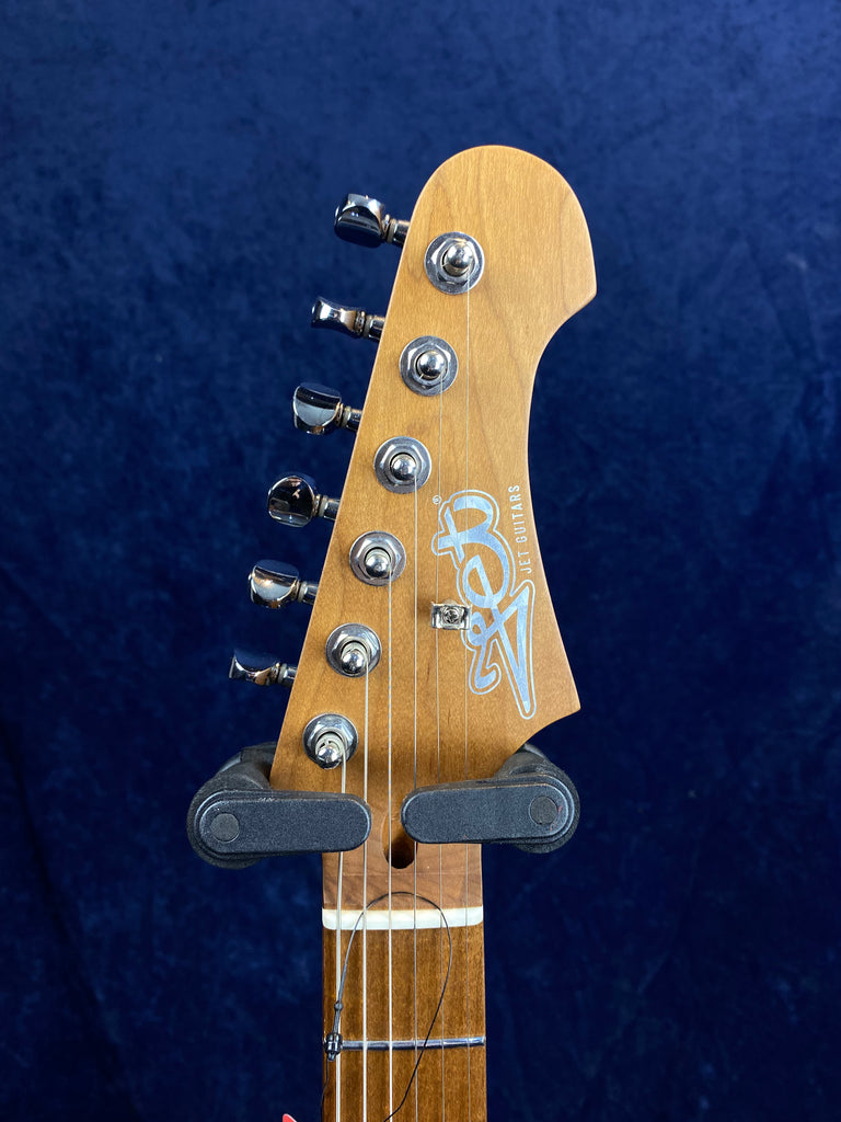 Jet Guitars JS-300 Mini S-Type 3/4 Size in Pink