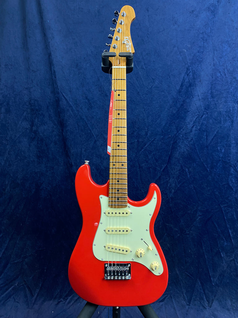 Jet Guitars JS-300 Mini S-Type 3/4 Size in Red