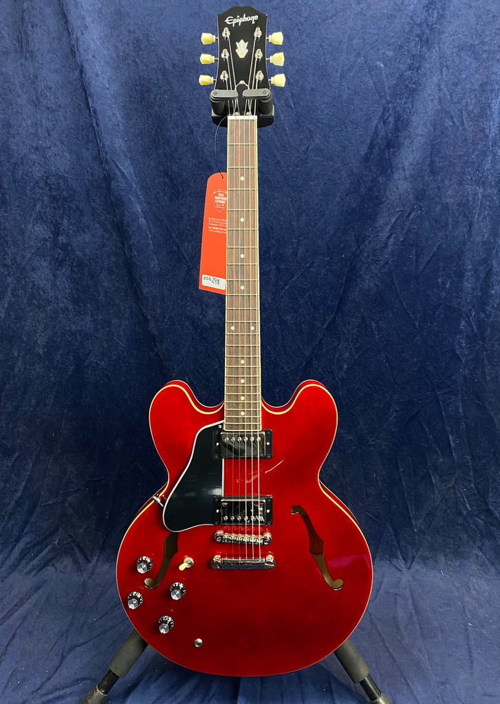 Epiphone Inspired by Gibson ES-335 Left Handed in Cherry