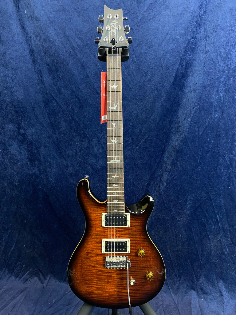 PRS Limited Edition SE CE24 Flame Maple Top in Black Gold Burst Ex-Dem