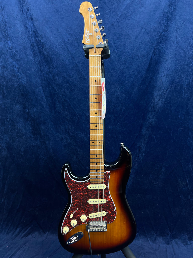 Jet Guitars JS-300 Left Handed in Sunburst Pre-owned