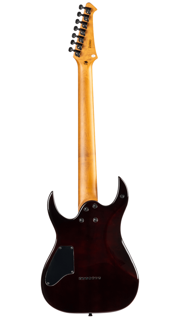 Spira S-457 Electric Guitar HH 7 String in Trans Purple