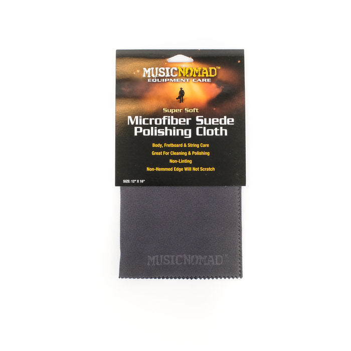 MusicNomad Super Soft Edgeless Microfiber Suede Cloth